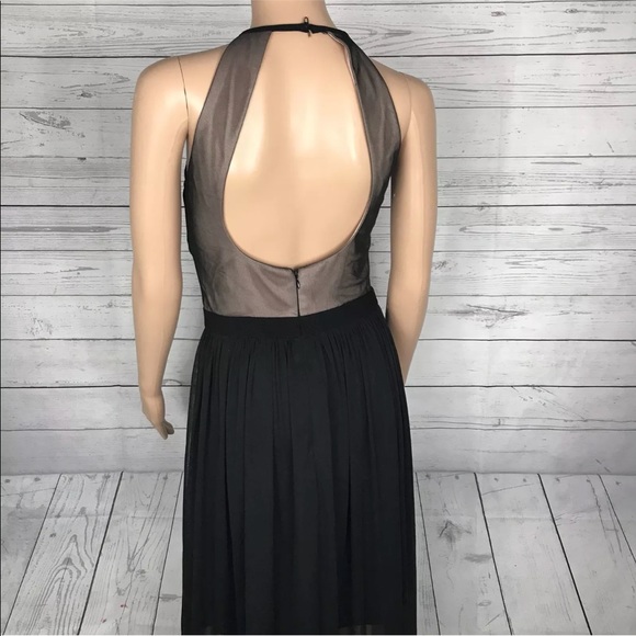 Morgan & Co. | Dresses | Morgan Co Lace Halter Black Dress | Poshmark